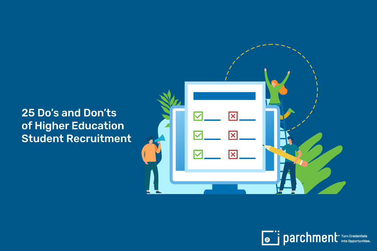 25 Do’s and Dont's of Higher Education Student Recruitment - Parchment