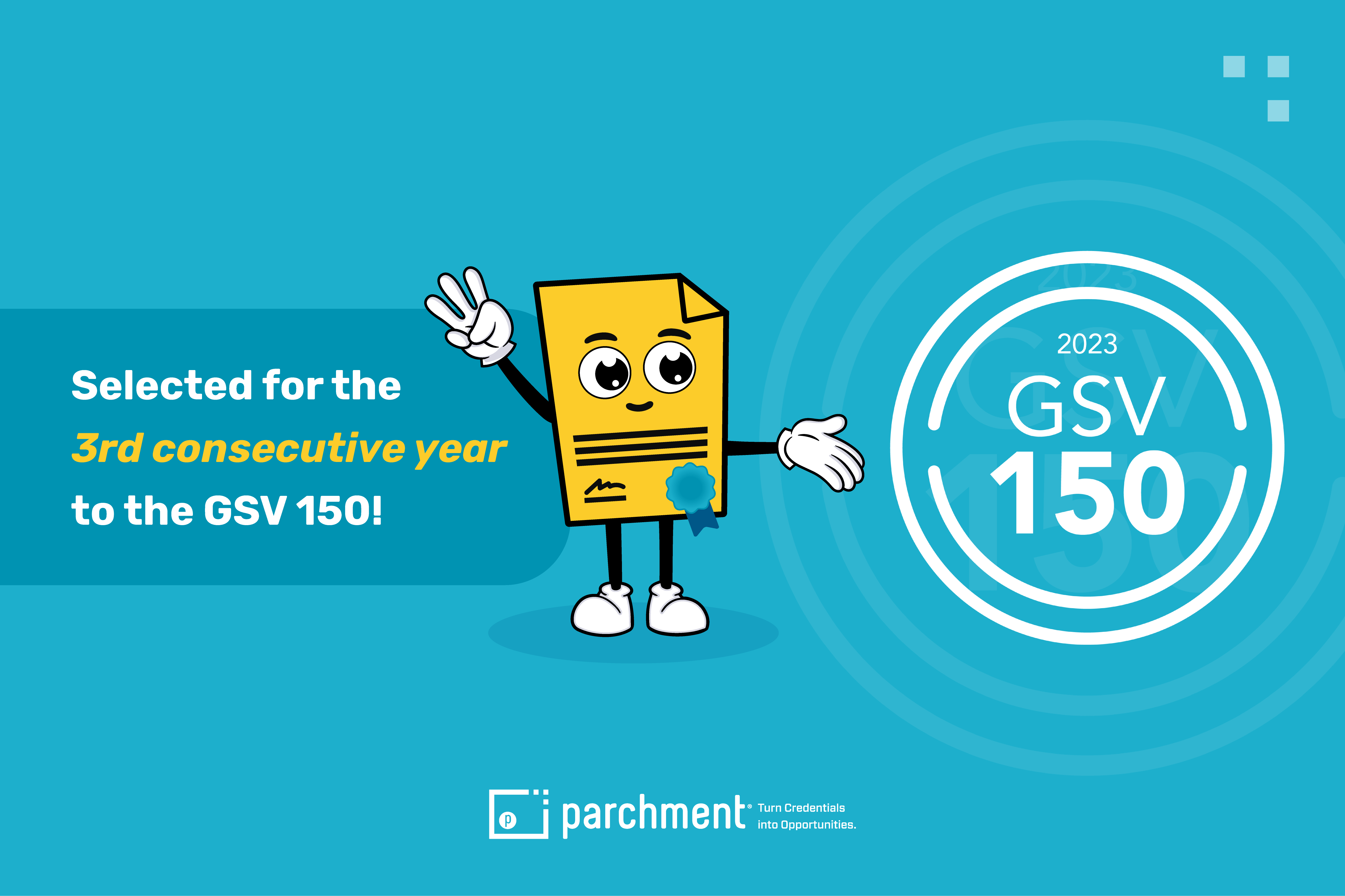 Parchment Recognized Three Years in a Row (3-Peat!) as Transformative ...